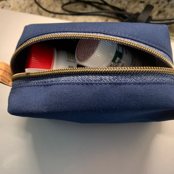 Boxy Bag | Dopp Kit | Zipper Bag | Makeup Pouch | Cosmetic Bag ...