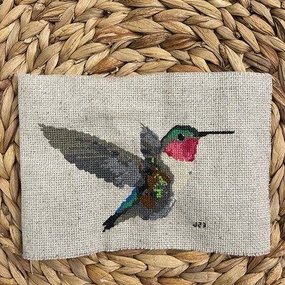 Hummingbird Hand Embroidery Pattern, Detailed, Fancy, PDF - Etsy