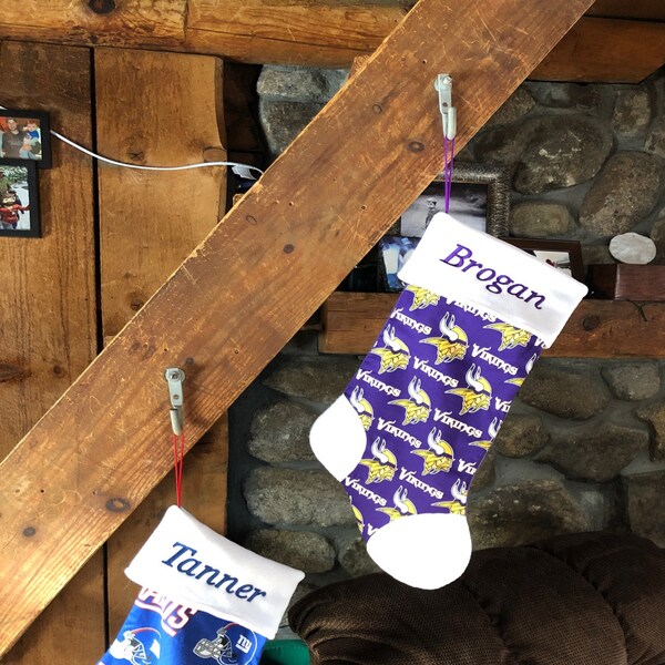 Personalized NFL Dallas Cowboys Football Christmas Stocking Embroidered ...