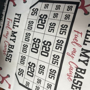 UNIQUE BALLET Fill in Game Board Fundraiser Editable Dance Fundraising ...