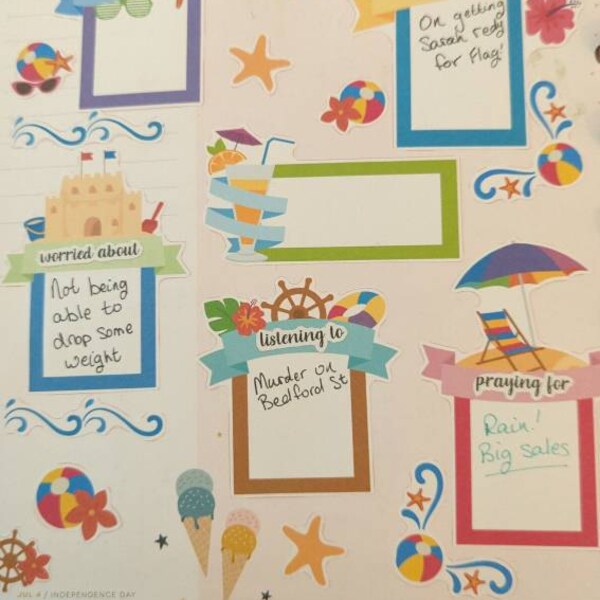 Printable Currently Page Stickers ~ Cute Hearts Valentines Theme for ...