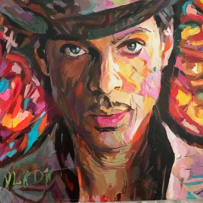Jimmy Buffett Portrait Art Print. Original Artwork Giclée Print on ...