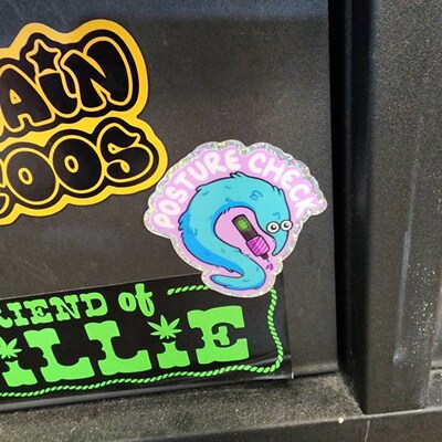 Anime Tattoo Sticker Anime Laptop Sticker Ecchi Goth Anime Girl Sticker ...