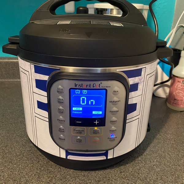 Instant Pot Wrap Cover, Decal, Vinyl, Sticker for 6 or 8 Quart | Fits ...