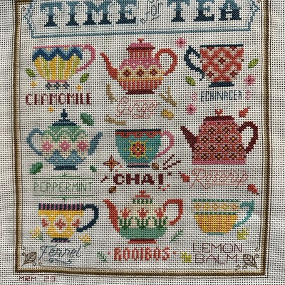 Time for Tea Cross Stitch Pattern digital Format PDF - Etsy