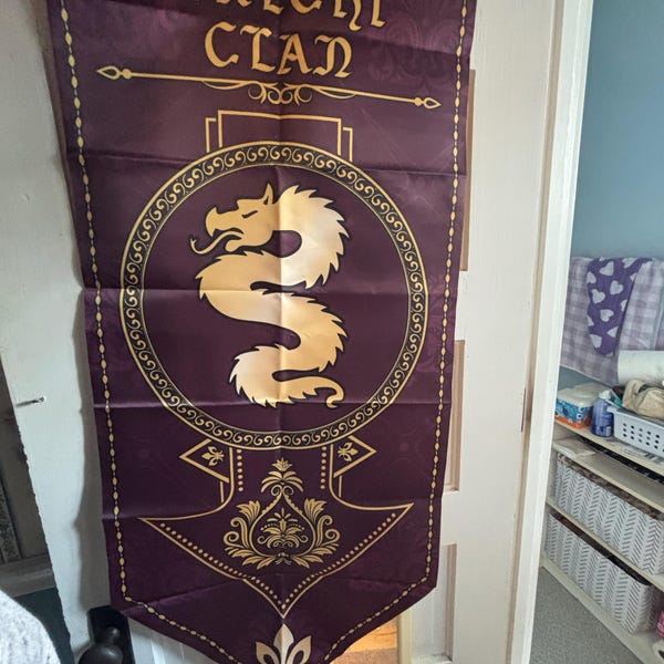 Personalized Medieval Style Pennant Flag | Customizable Family Pennant ...