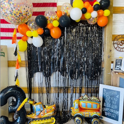 Construction Birthday Party, Balloon Arch, Balloon Arch Kit, Balloon ...