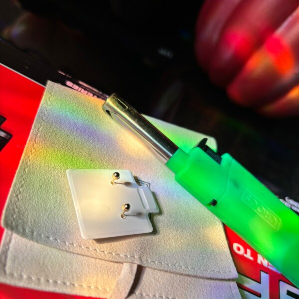 10k Solid Gold Small Dainty Studs Earrings Star Moon Planet Saturn ...