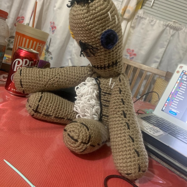 Crochet Slipknot Joey Jordison Doll - Etsy