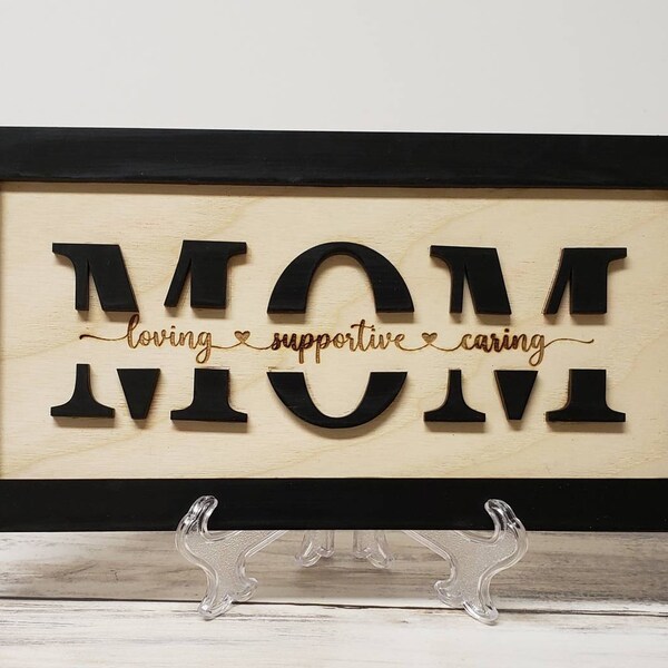 Inspirational Mom Sign | Glowforge File | SVG Laser Cut File | Gift for ...