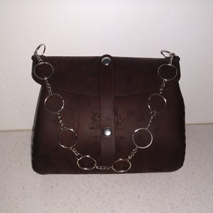 DIY Vintage Leather US Mail Bag Pattern in Pdf and Svg Formats for Hand ...