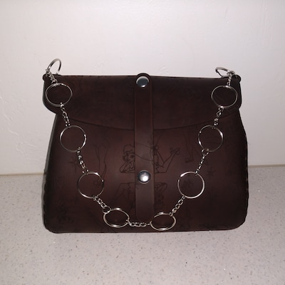 DIY Vintage Leather US Mail Bag Pattern in Pdf and Svg Formats for Hand ...