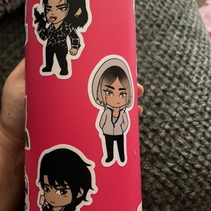 Squid Game Guard Fanart Chibi Sticker | Etsy