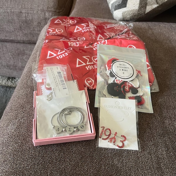 Delta Sigma Theta Bonnet - Etsy
