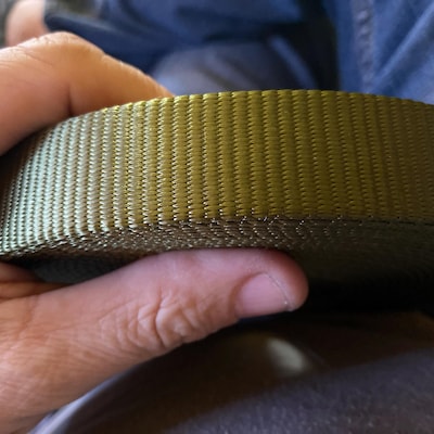 Nylon Webbing by the Yard 27 Colors 5/8 Inch 1 Inch Heavy Duty Nylon ...