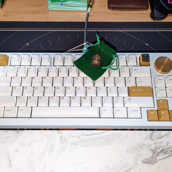 The Great Old One - Cthulhu Solid Bronze Metal Premium Keycap Artisan ...