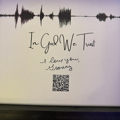 Our Vows Custom Wood Framed Wedding Print on Canvas, Anniversary Gift ...