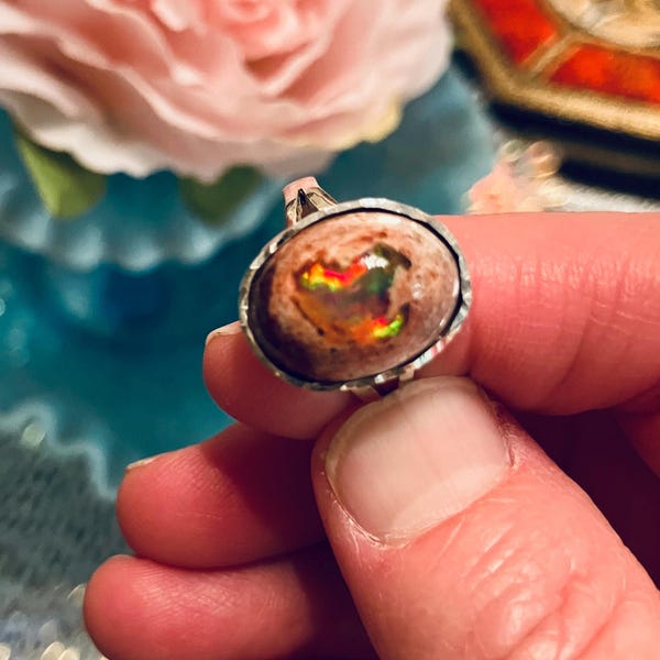 Pear Shape Matrix Opal 22 X 17 X 8 Mm 22 Carats, Black Opal, Australian ...