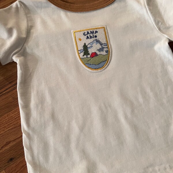 Custom Camping Patch, Personalised Embroidered Adventure Patch, Travel Gift Stocking Filler - Etsy