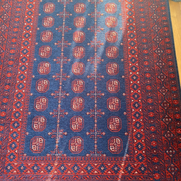 Red Vintage Rug, Classic Vintage Rug, Vintage Rug for Living Room ...