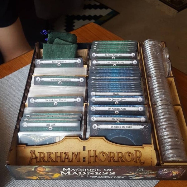 Arkham Horror LCG Organizer + Expansions, Insert for Arkham Horror LCG ...