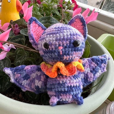 The Little Bat Crochet Pattern Crochet Bat Bat Amigurumi Crochet ...