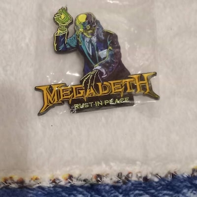 Megadeth Rust in Peace Enamel Pin - Etsy