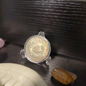 Aztec Calendar Aztec Sun Stone Gold Plated Coin Mexican Art Mayan Long ...