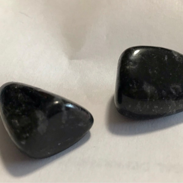 Astrophyllite/arfvedsonite Tumbled Stone - Etsy