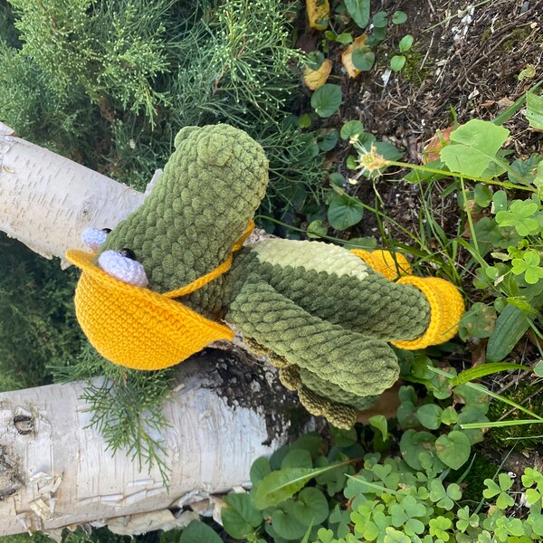 Crochet PATTERN - Cameron the Crocodile Amigurumi - Plushie Pattern ...