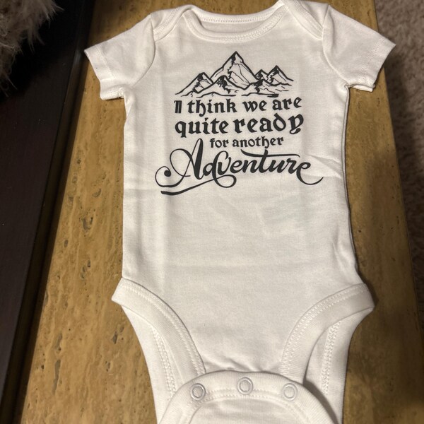 Another Adventure Onesie®, Fantasy Baby Announcement, Adventure ...