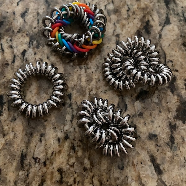 The Pocket Vortex, Infinity Fidget Toy, Sensory Stim Focus Tool by Floppy Links Fidgets - Etsy