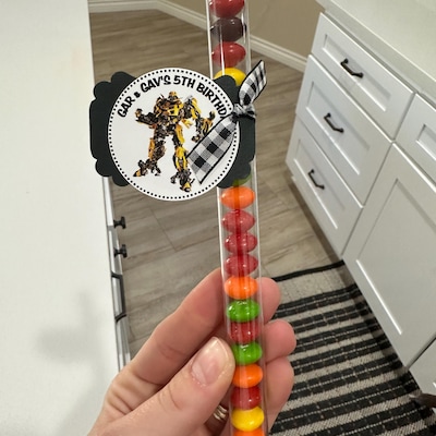 Gaming Party Favors, DIY Bonus Points Party Favor, TREAT TOPPERS Only ...