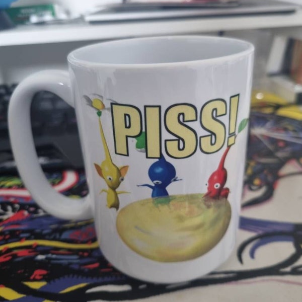 Pikmin PISS Mug - Etsy