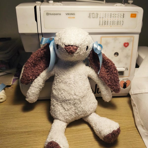 Rabbit Sisters DIY Pattern , Written Instructions and Online Tutorial ...