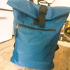 BLACK Recycled Backpack. Classic Backpack. Back to School Backpack ...