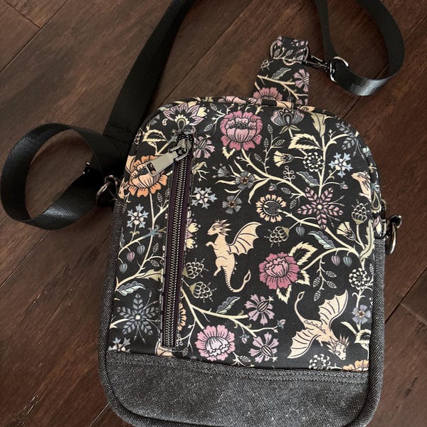 Pebble Sling Bag, Mini Sling, Highland Cow Backpack, Convertible ...