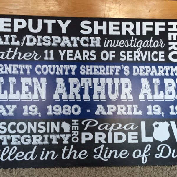 Policeman Sign, Custom Police Officer Words, Police Subway Art, Police ...