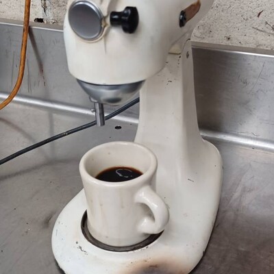 Cobalt Blue Enamel Splatterware Ladle and Spoon Set - Etsy