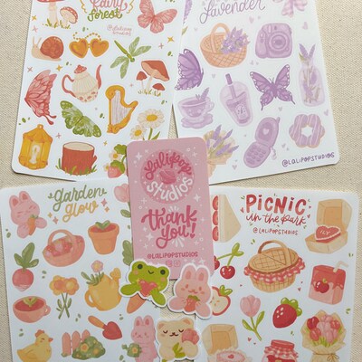 Cherrys Calling Flip Phone Vinyl Sticker Matte Waterproof Vinyl Sticker ...