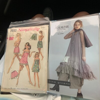 Vogue 7614 1960s Misses Bell Sleeve Blouson A Line Dress - Etsy