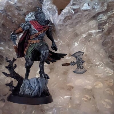 Custom 3D Printed BG3 Baldur's Gate 3 III Karlach Miniature/statue v. 3 ...