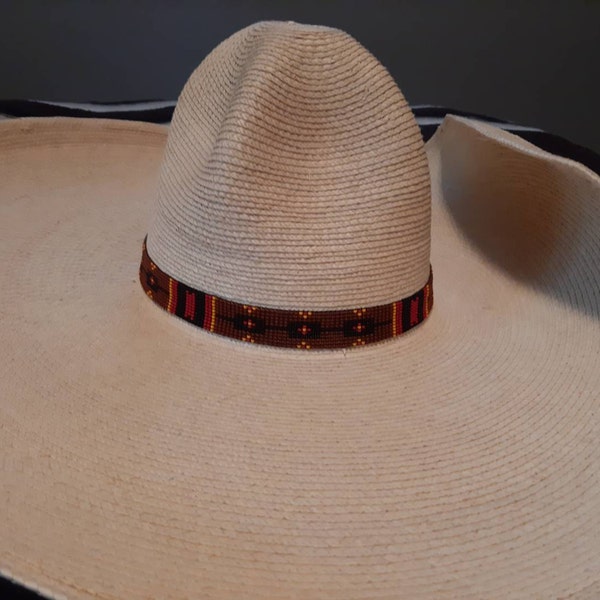 Brilliant, Beaded Hatband, Stretch Hat Band, Southwest, Beaded Western ...