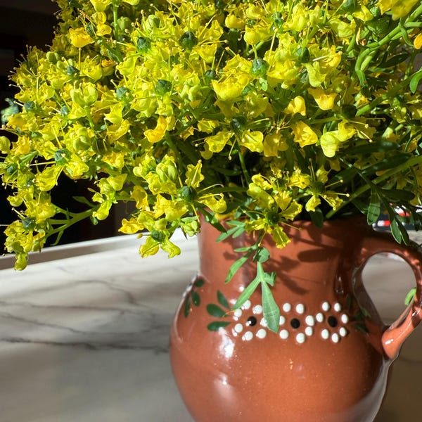 Mexican Barro Style Crochet Coaster Mexican Home Decor Mexican Barro ...