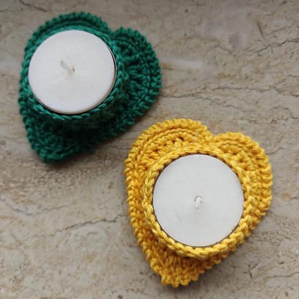 Crochet Pattern for LED Tea Light Holders let It Go Languages: English ...