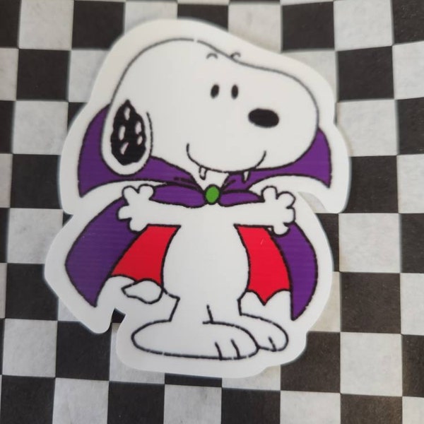 Snoopy Vampire Sticker - Etsy