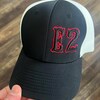 Fire Fighter Department, Fire & Rescue Trucker Cap, Puff Embroidery ...