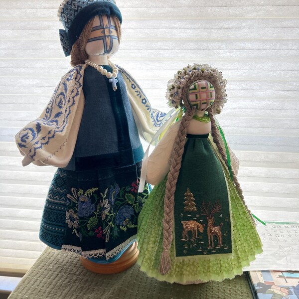 Bunny is Sleeping Baba Yaga With the Moon Handmade Ethnic Folk ...