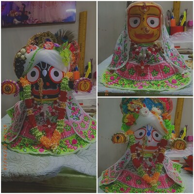 Laddu Gopal Vrindavn Dress With All /iskcon Temple Dress/made - Etsy