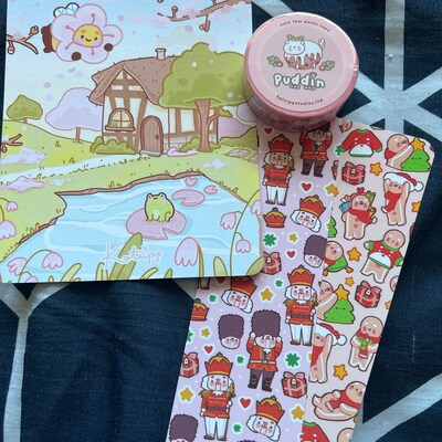 Kawaii Lemon Cat Art Print Kawaii Cute Cat Print Katnipp - Etsy